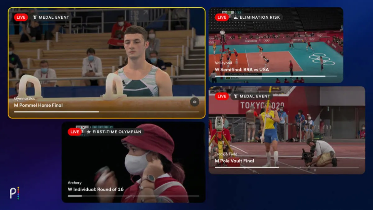 Paris 2024 Olympics Programming on Peacock