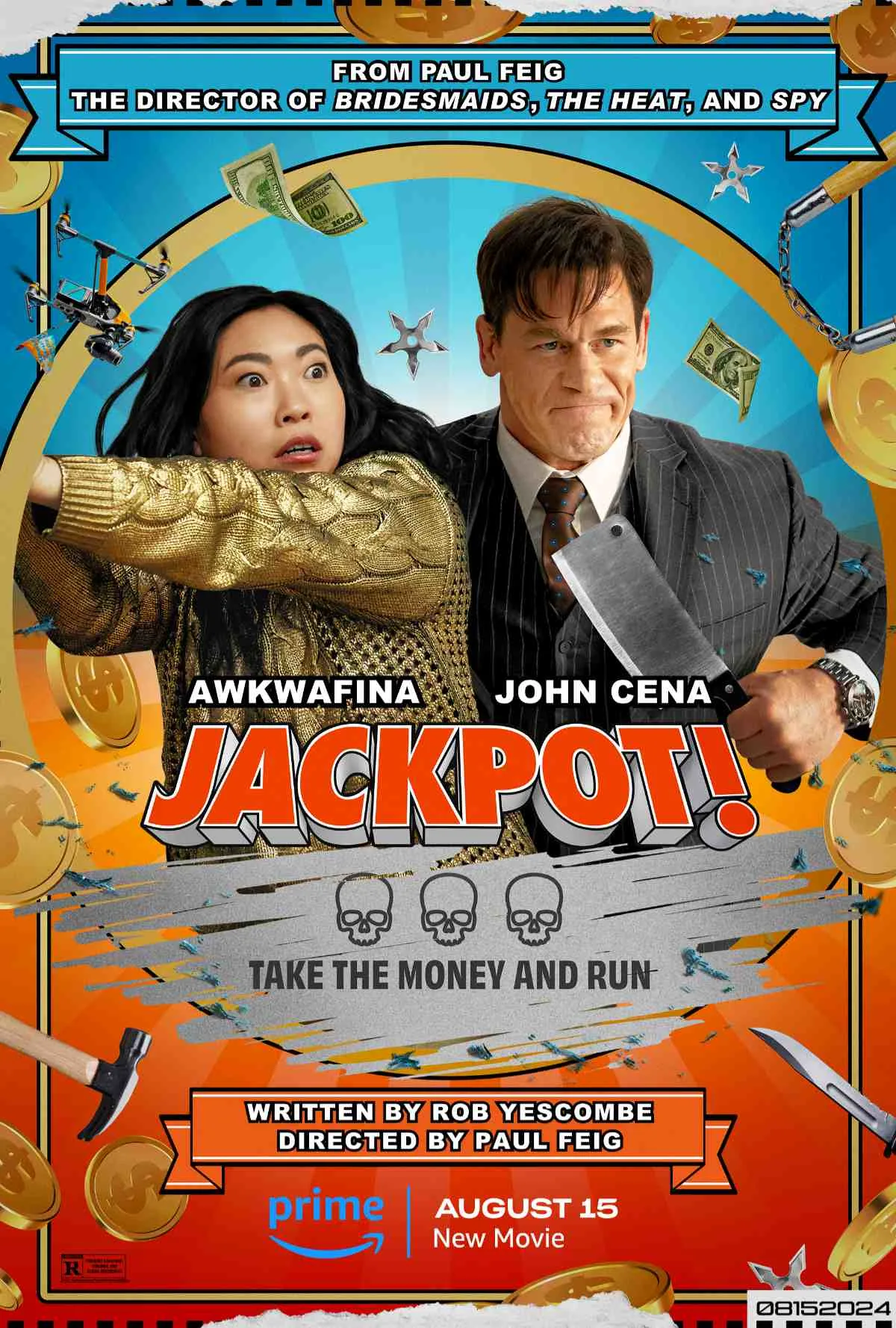 John Cena and Awkwafina in the Jackpot Trailer