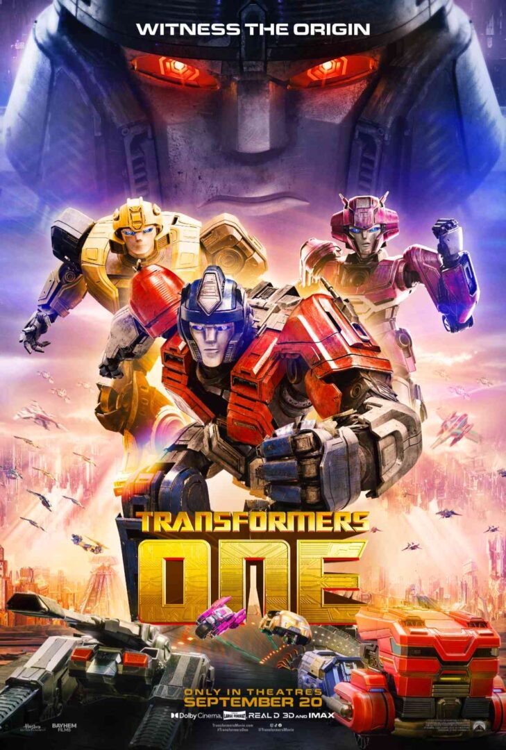 New Transformers One Trailer Debuts