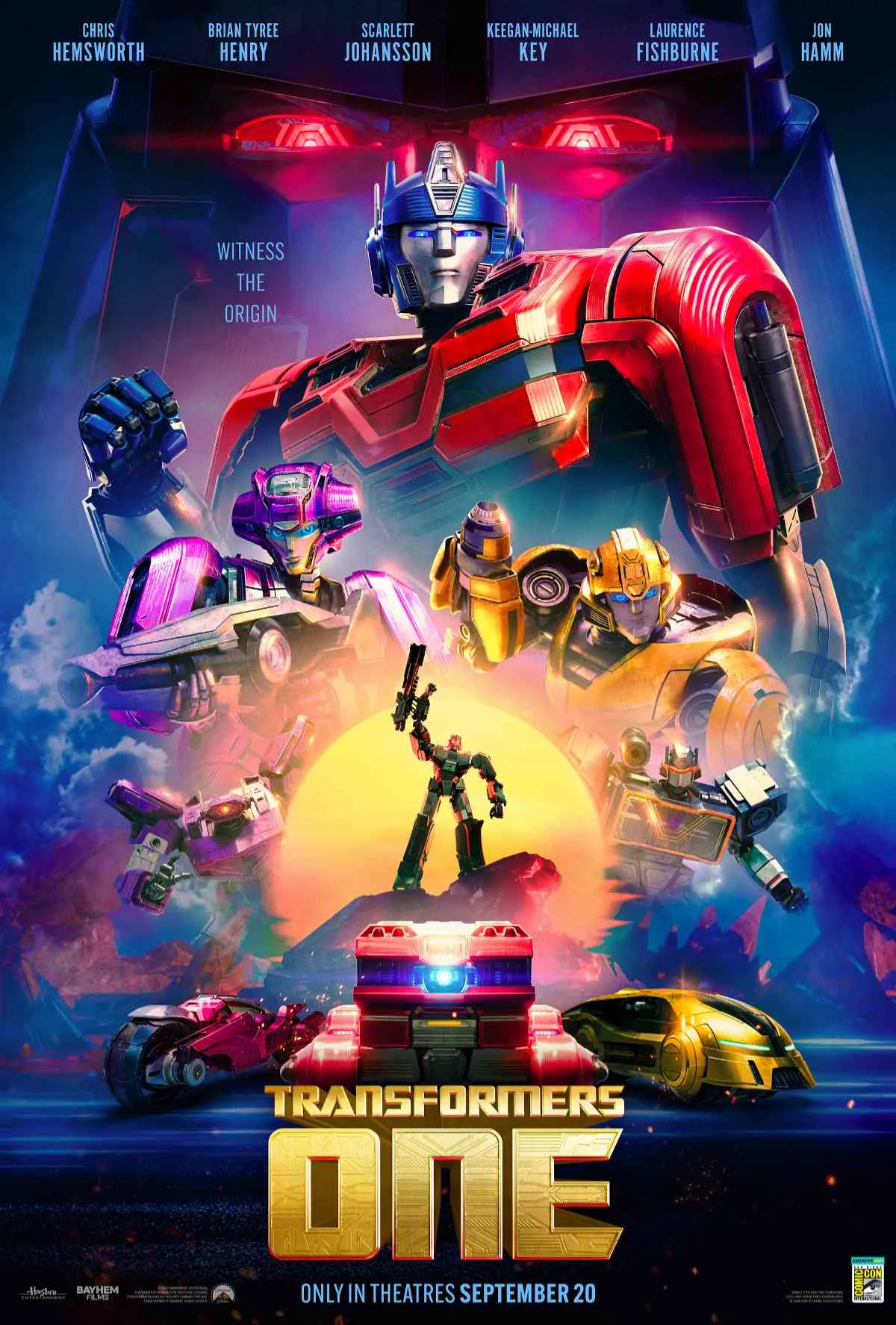 New Transformers One Trailer Debuts