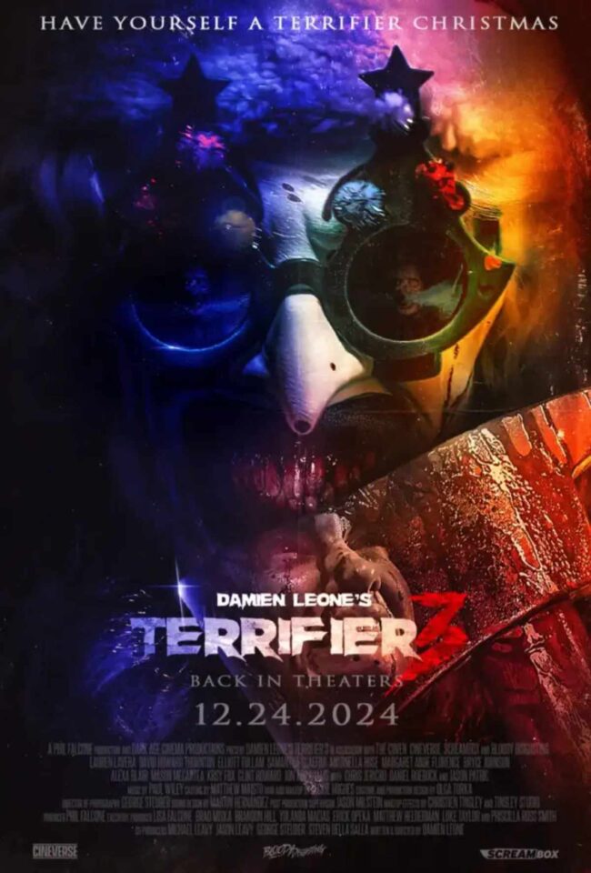 Terrifier 3 Returns to Theaters This Christmas