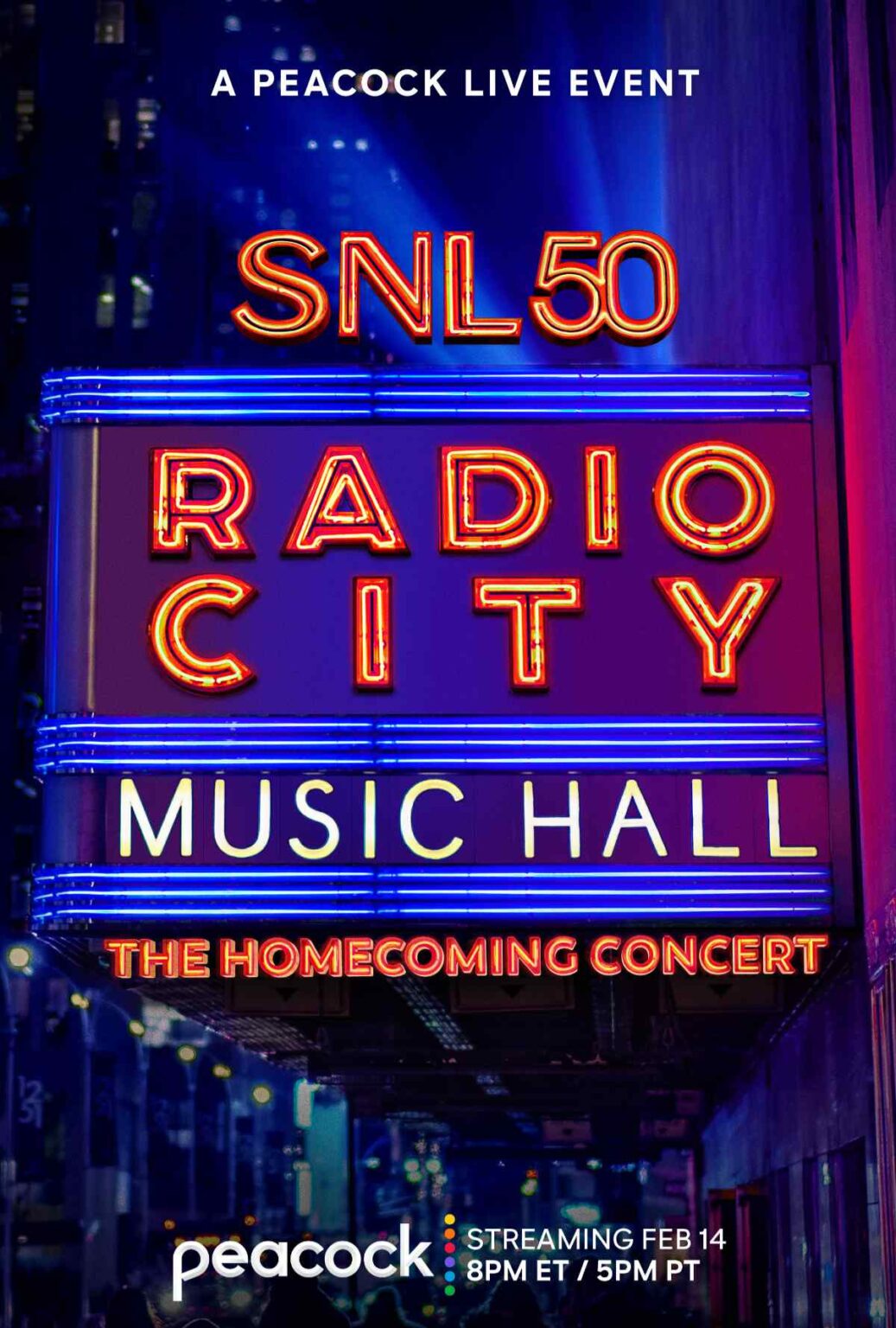 SNL50: The Homecoming Concert to Stream Live on Peacock