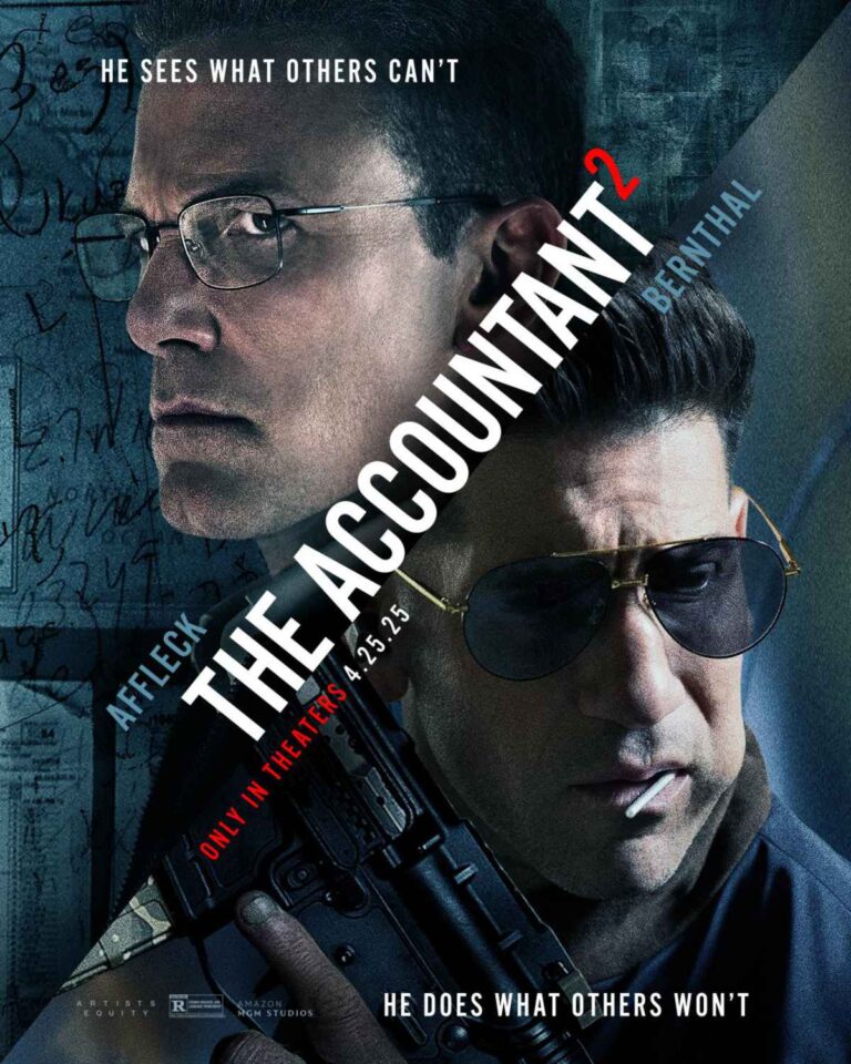 The Accountant 2 Trailer and Posters Featuring Ben Affleck