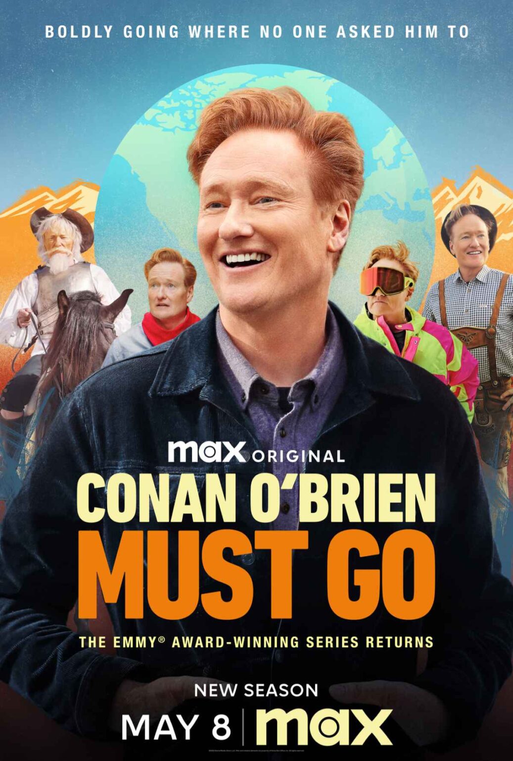 Conan O'Brien Must Go Season 2 Trailer and Key Art Debut
