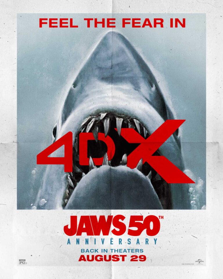 Jaws Returns to Theaters Nationwide for 50th Anniversary