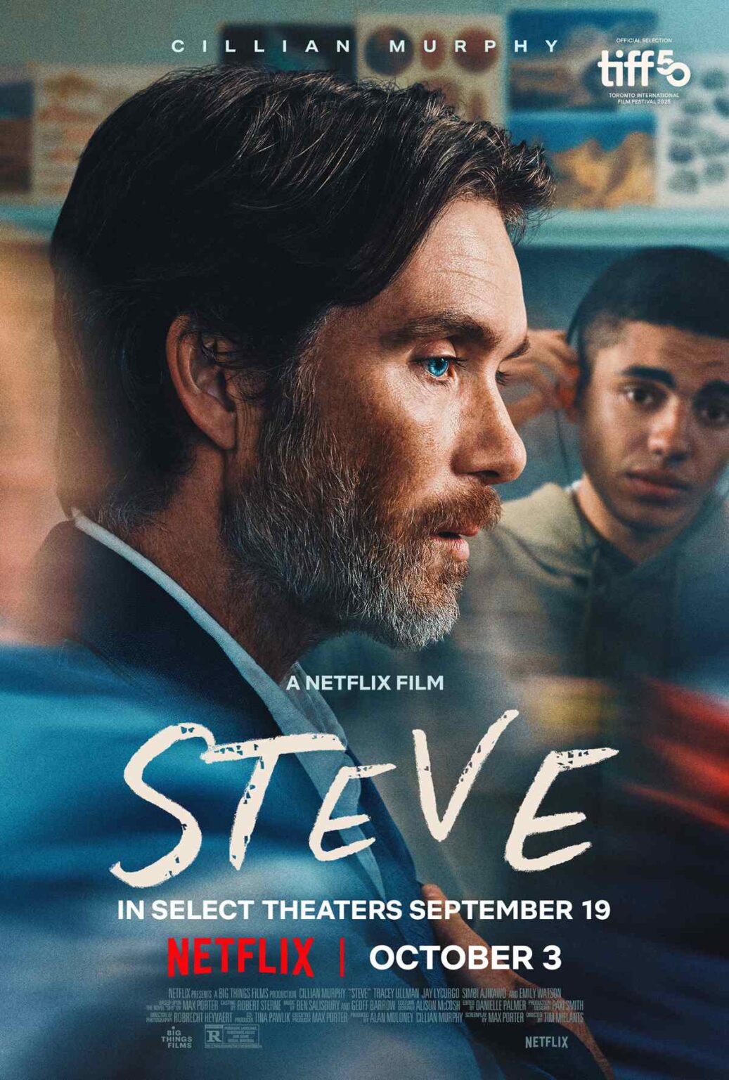 Steve Trailer and Poster Featuring Cillian Murphy