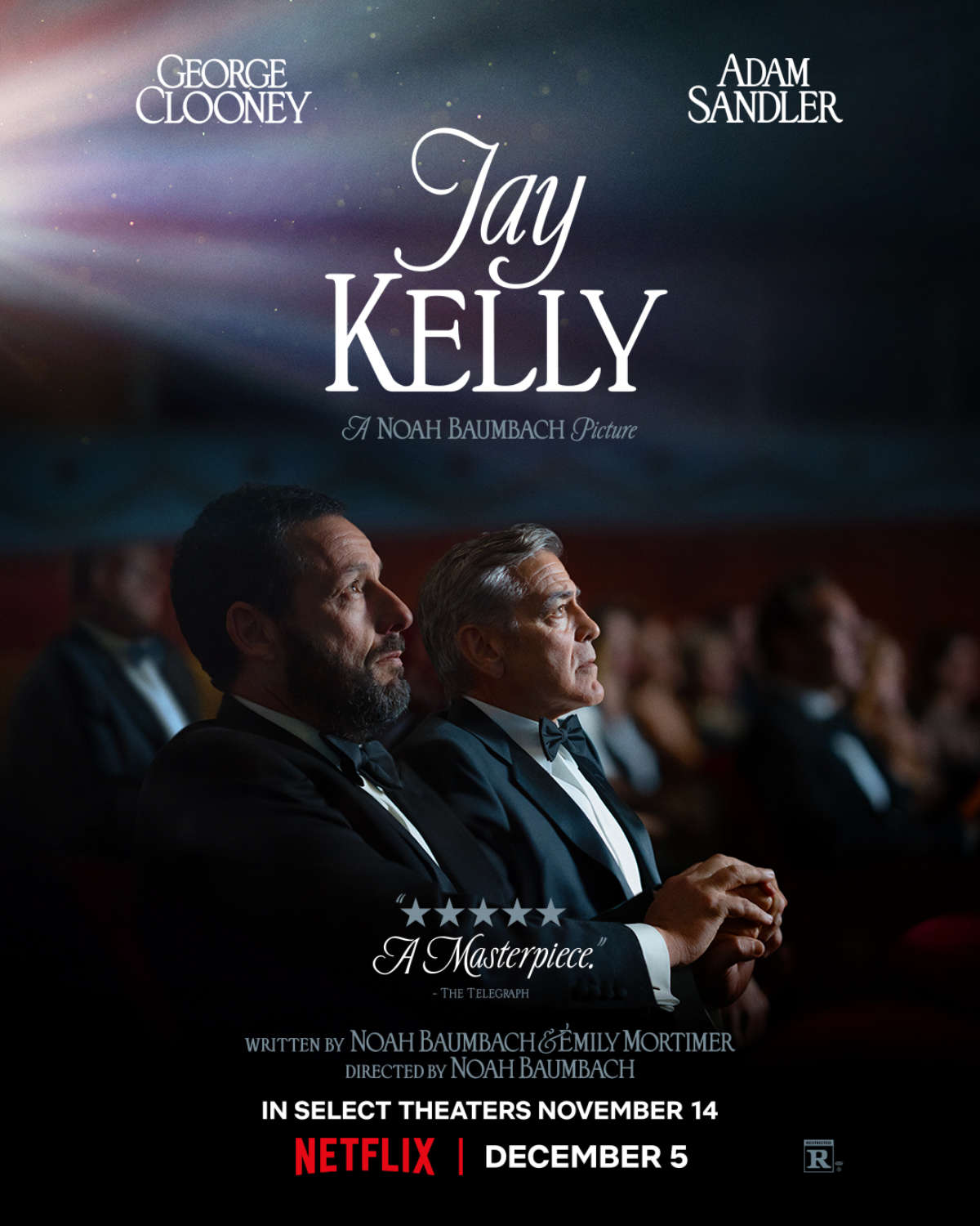 Jay Kelly Trailer and Poster Featuring Clooney and Sandler