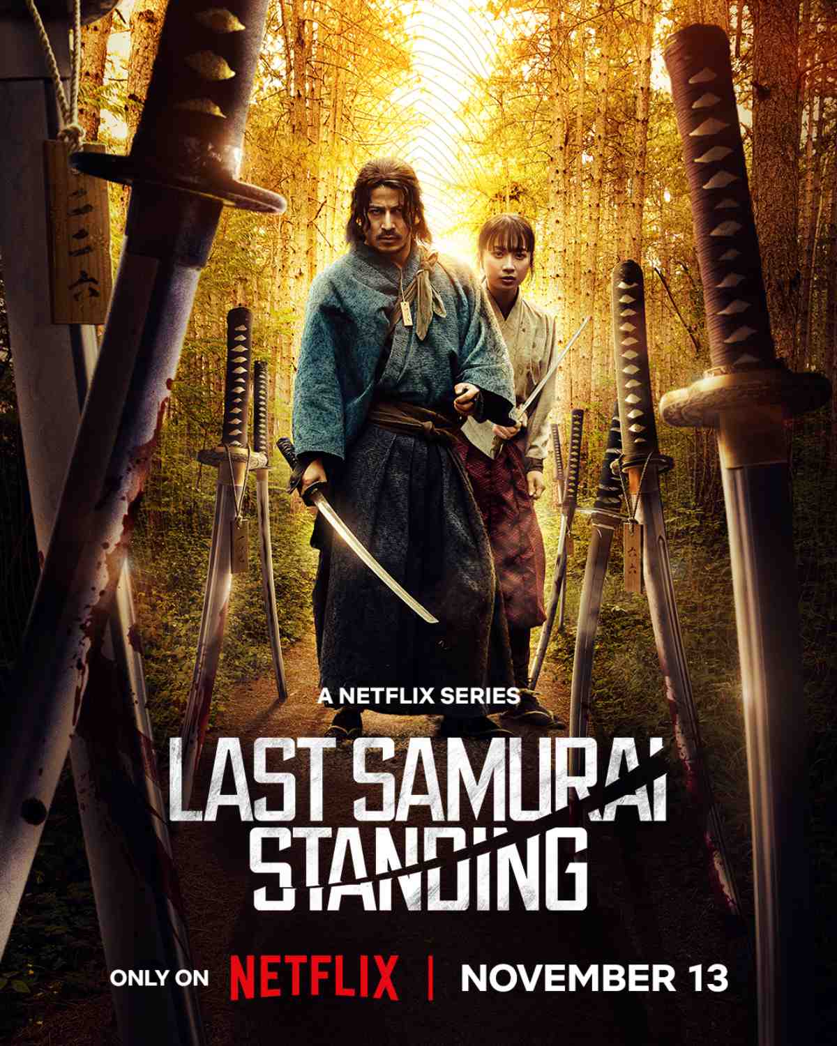 Last Samurai Standing Teaser and Key Art Unveiled by Netflix