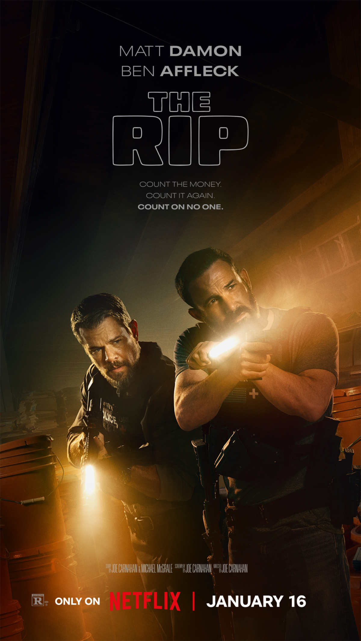 The Rip Teaser, Art, and Photos Featuring Damon and Affleck