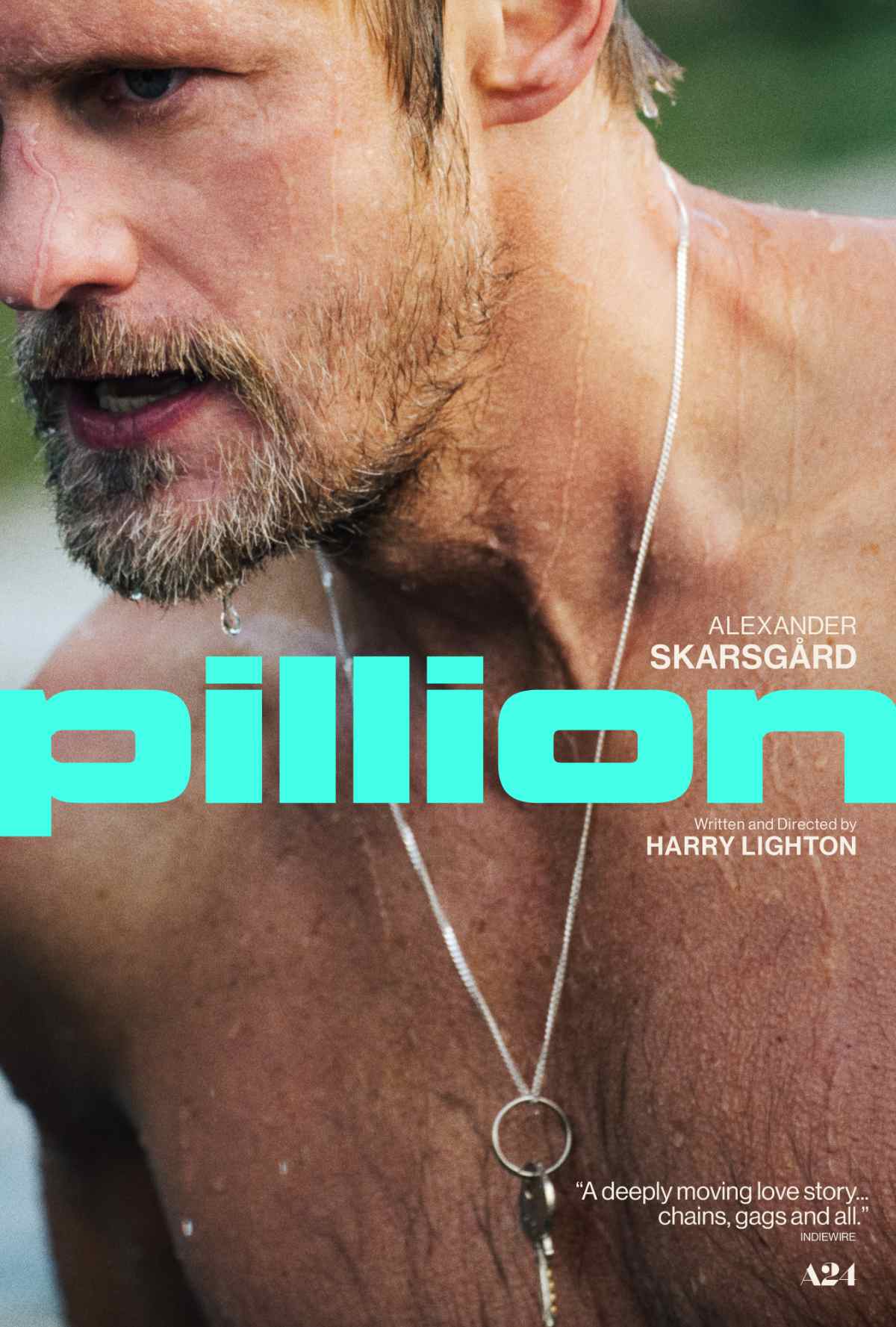 Pillion First Look with Alexander Skarsgård and Harry Melling