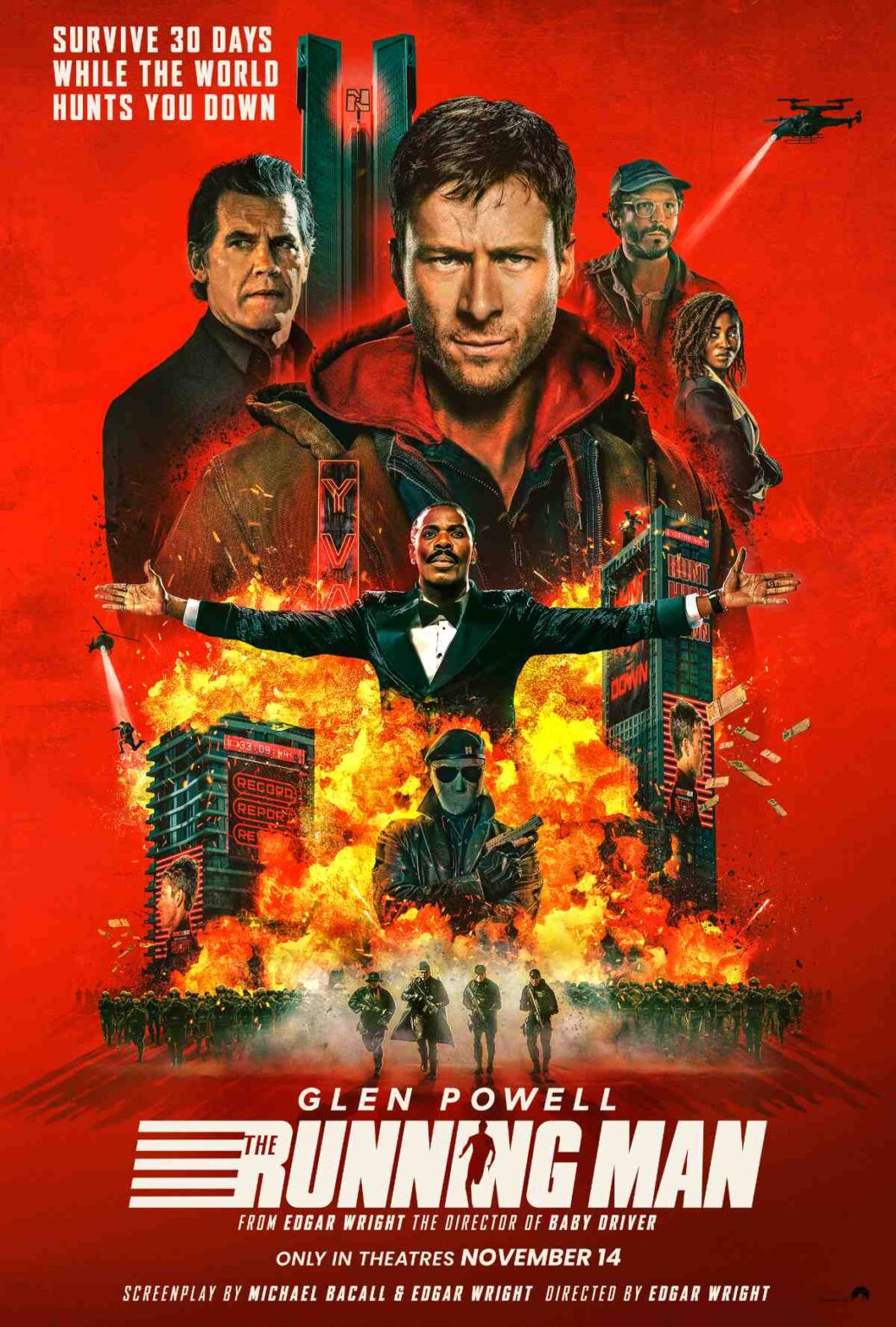 New Trailer and Posters for Edgar Wright's The Running Man