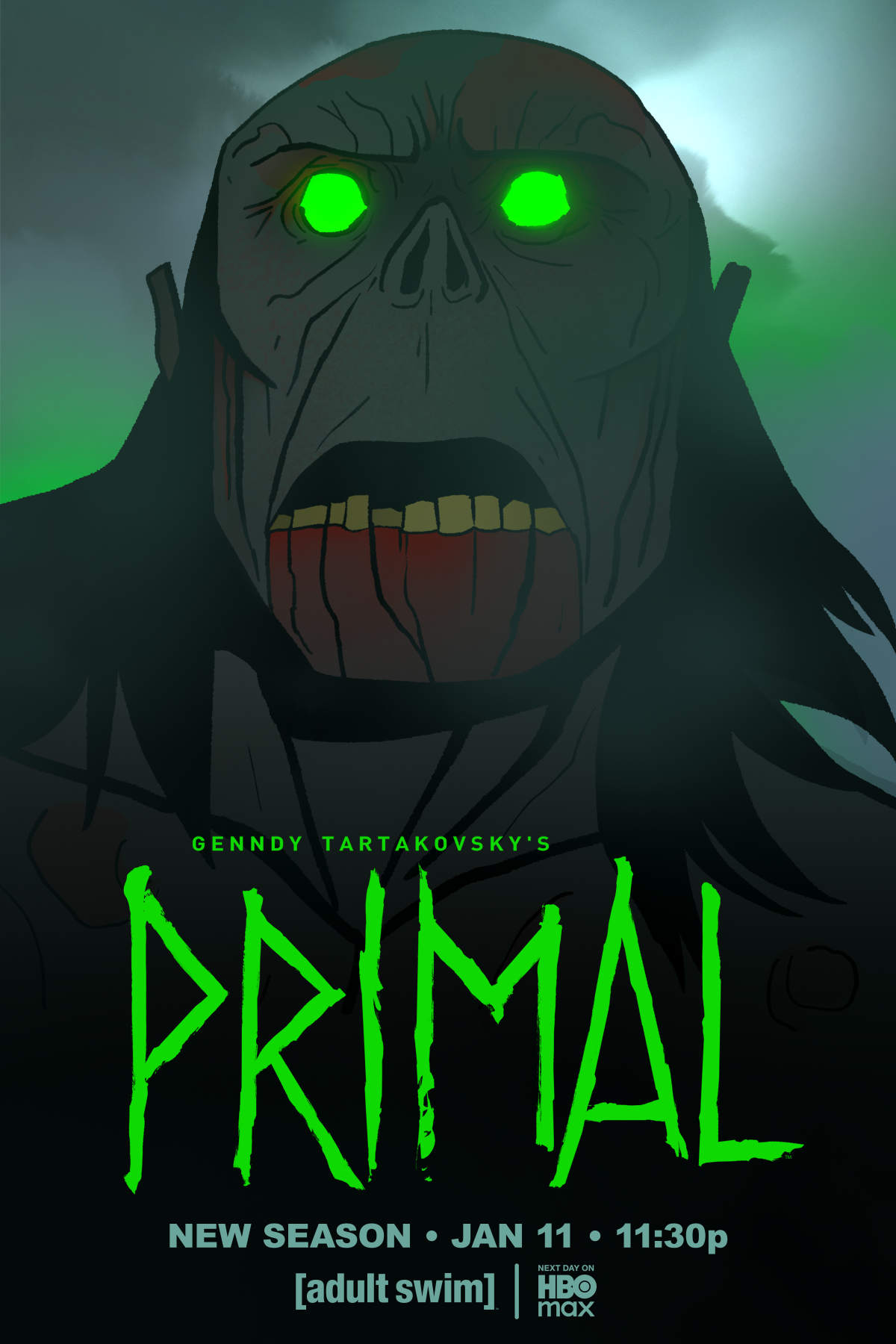 Genndy Tartakovsky's Primal Season 3 Premiere Date and Key Art