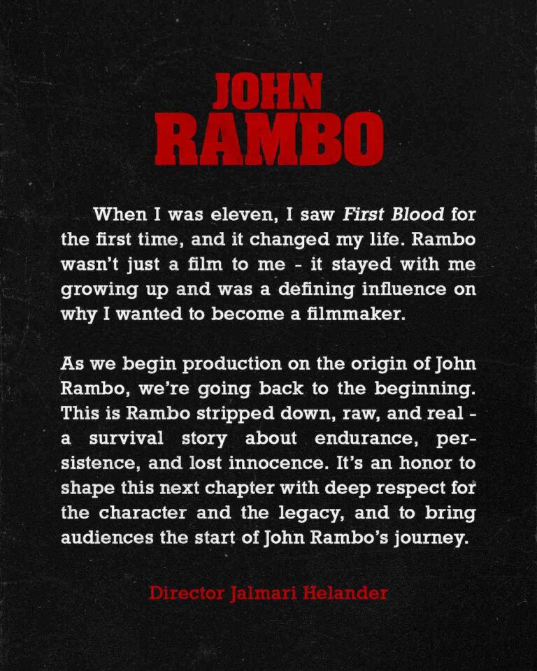 John Rambo Starts Production and Adds More Cast