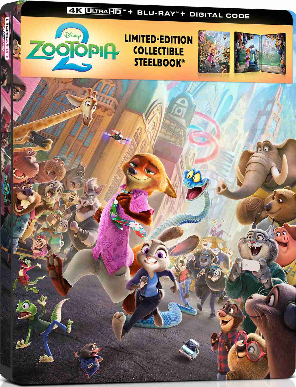 Zootopia 2 Digital, 4K Ultra HD, Blu-ray, and DVD Details