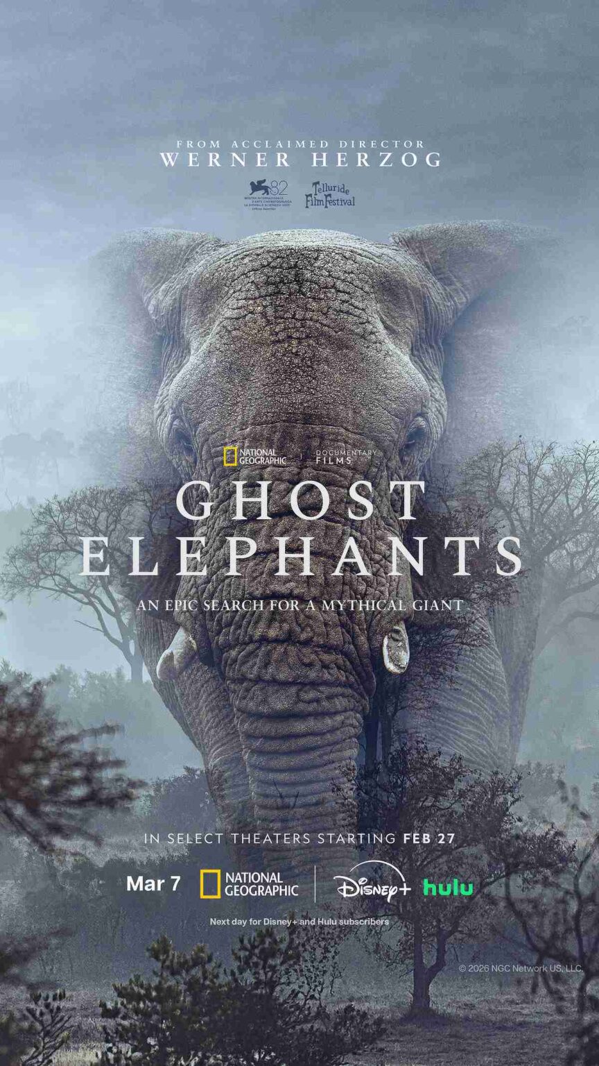 Werner Herzog's Ghost Elephants to Debut on March 7