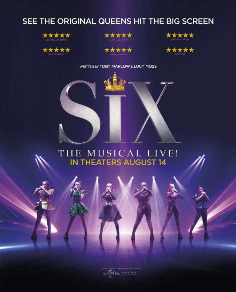 Six the Musical Live! to Release in Theaters on August 14